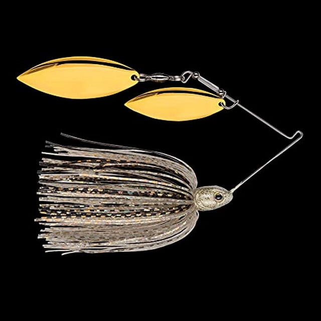 Strike King TGSBC12WW-215 Tour Grade Compact Spinnerbait 1/2 oz Gold ...