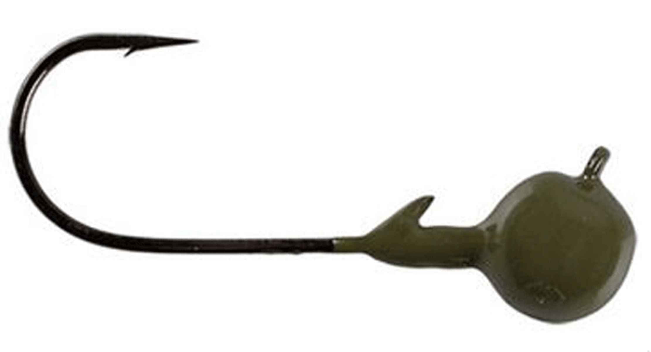 Strike King Tour Grade Shaky Head Jig 3/16 oz Green Pumpkin Bass ...
