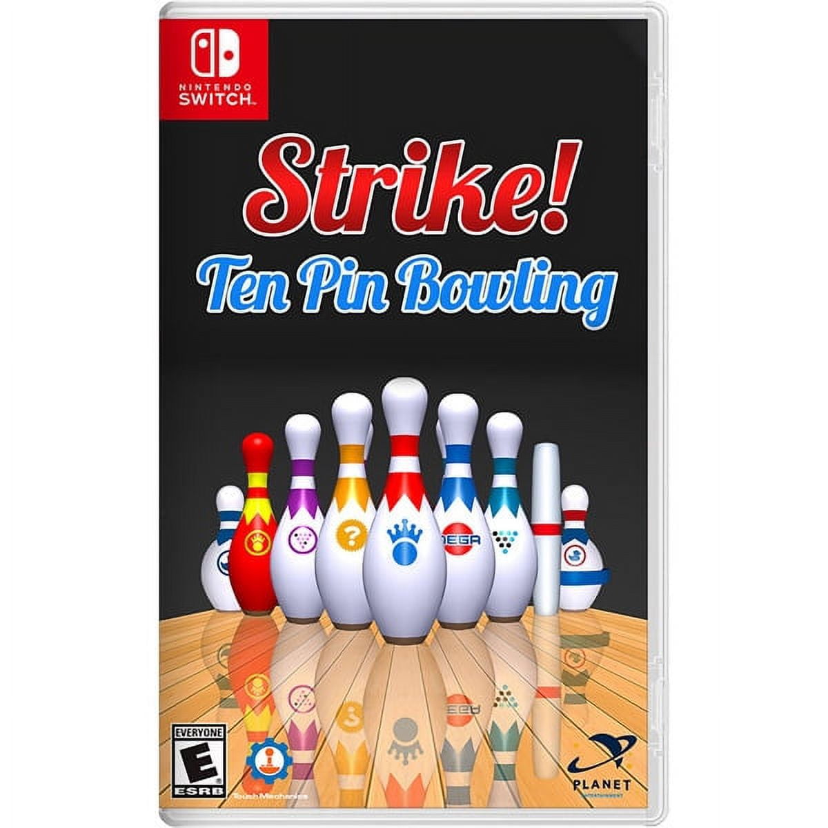 Nintendo Switch Game - Strike Ten Pin Bowling Ball Game, Classic 10 Pin ...