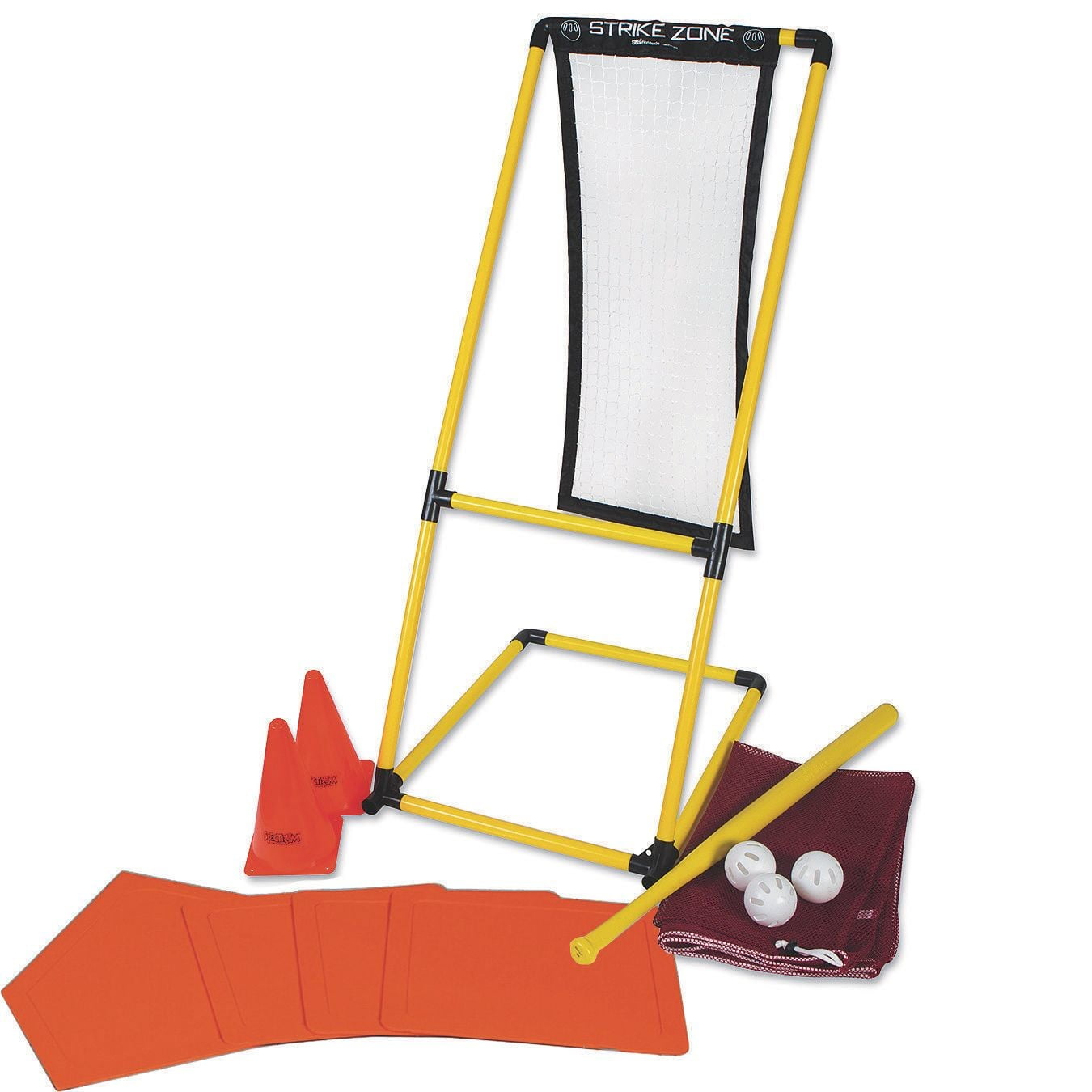Wiffle® Baseball Equipment - Strike Zone Easy Pack with Bases for ...