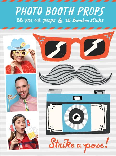 Strike a Pose Photobooth Props - Walmart.com