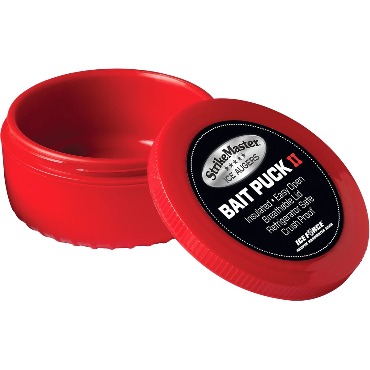 StrikeMaster Bait Puck Container Large 1 Per Pack 5" Diameter BP-2 ...