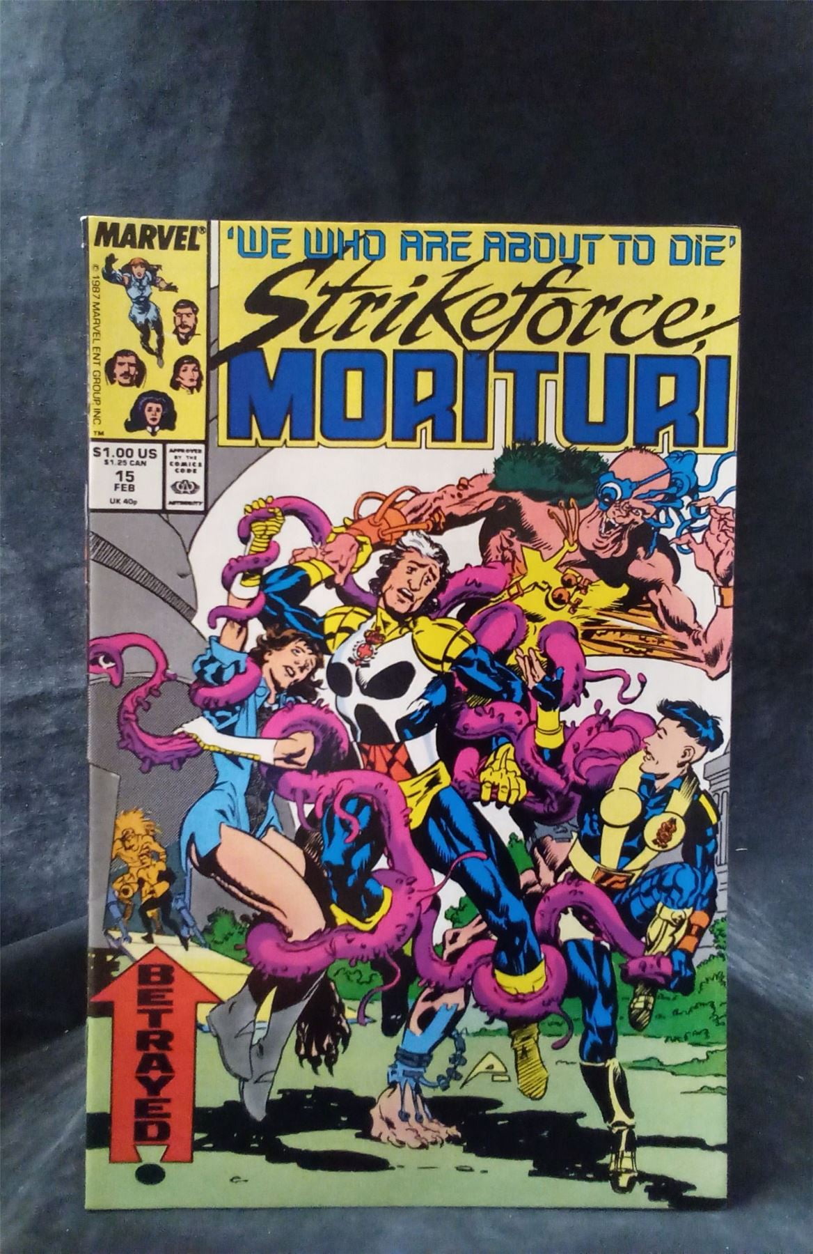 Pre-Owned Strikeforce: Morituri #15 1988 Marvel Comics Comic Book ...