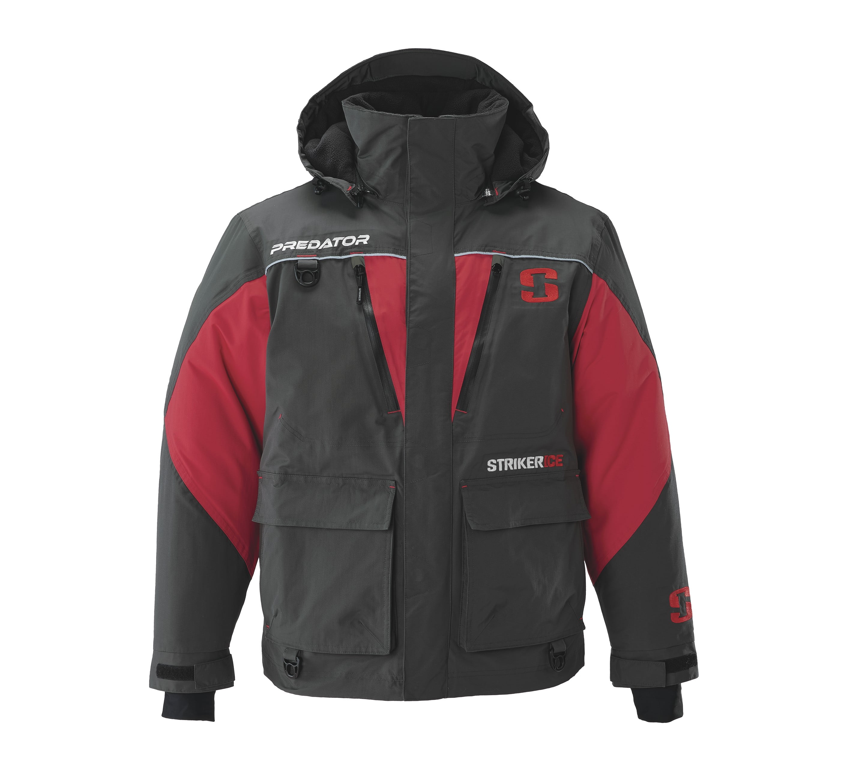 Striker Men's Predator Jacket Charcoal/Red 2X-large - Walmart.com