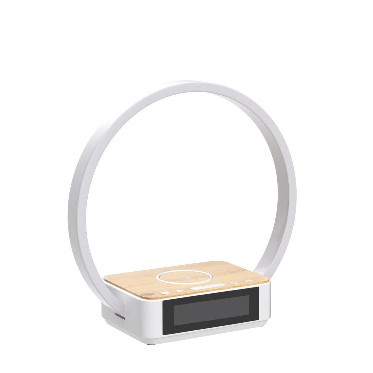 Strikey Bedside Lamp, Bedroom Night Light with Alarm Clock, Touch Lamp ...