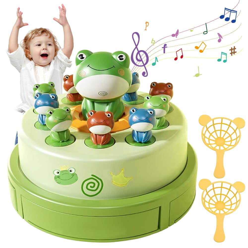 Strikey jumping frog toy, jumping frog sprint jumping frog game ...