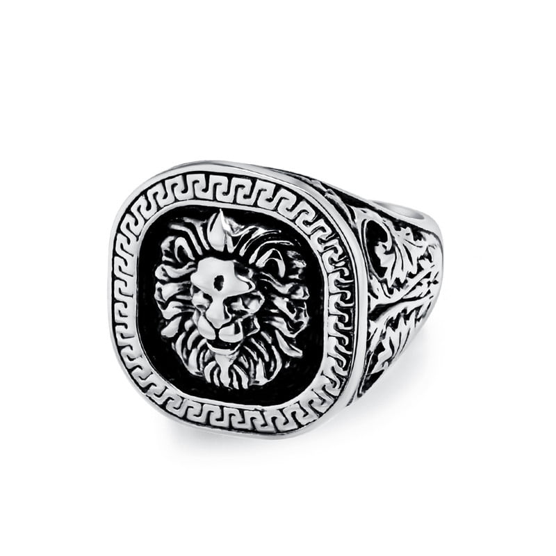 Striking Design: Features a bold lion - head emblem, symbolizing ...
