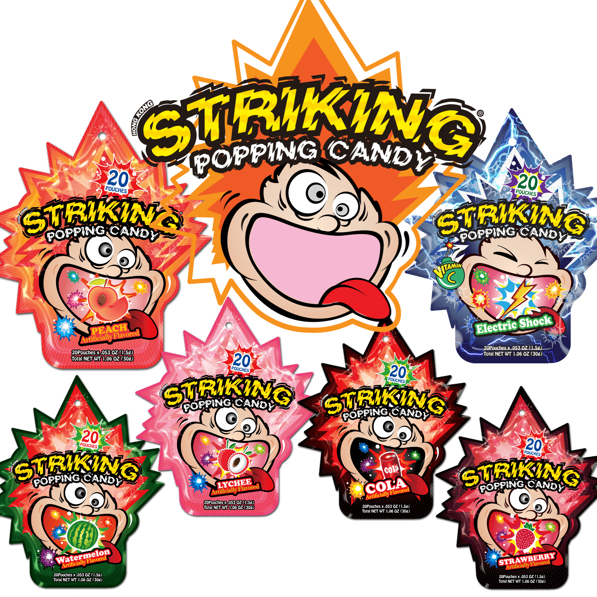 Striking Popping Candy - Cola - Walmart.com