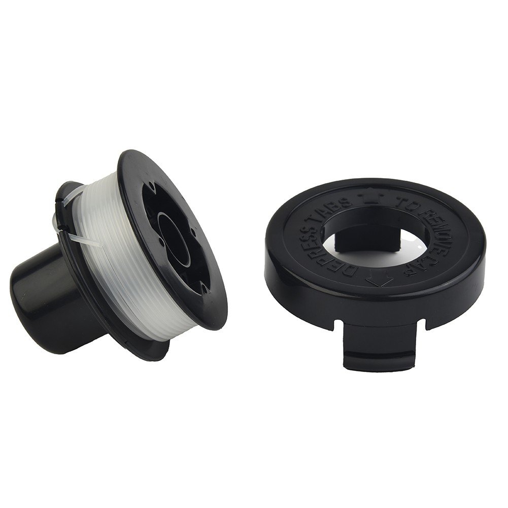 Strimmer Cover Cap+Spool And Line For Black & Decker GL250 String ...