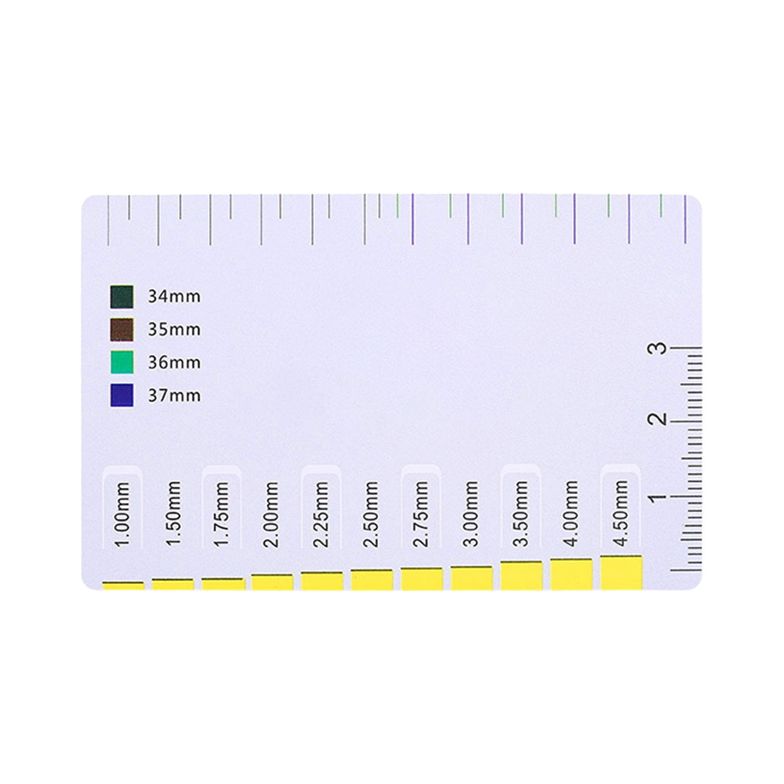 String Action Gauge Ruler, Guitar Height Gauge Set Up Tool, Guitar ...