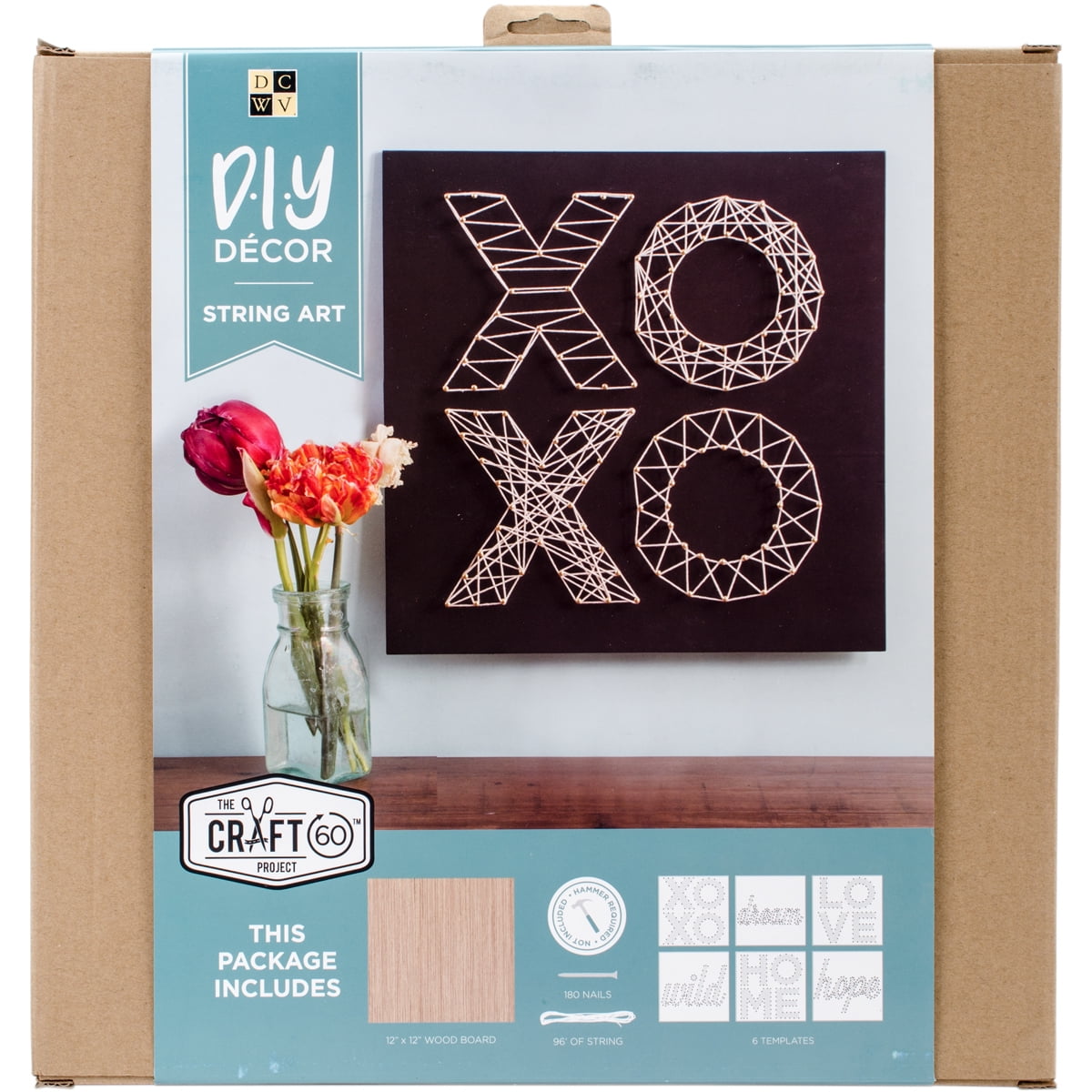 String Art Kit 12"X12"-Home Quotes - Walmart.com