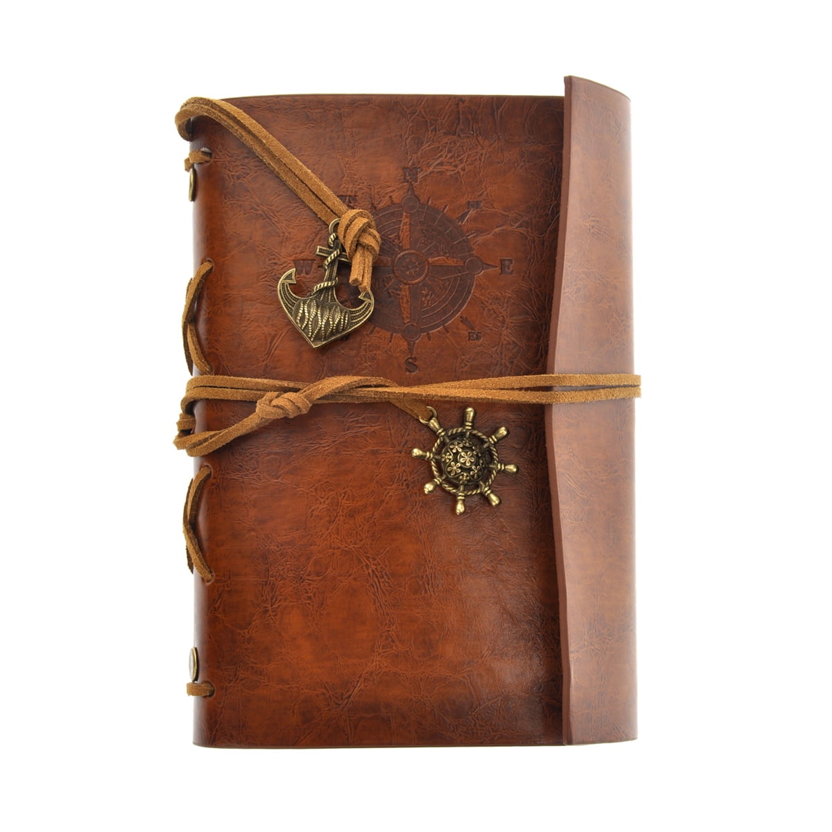 String Bound Journal Anchor Blank Notepad Vintage Field Travel Man ...