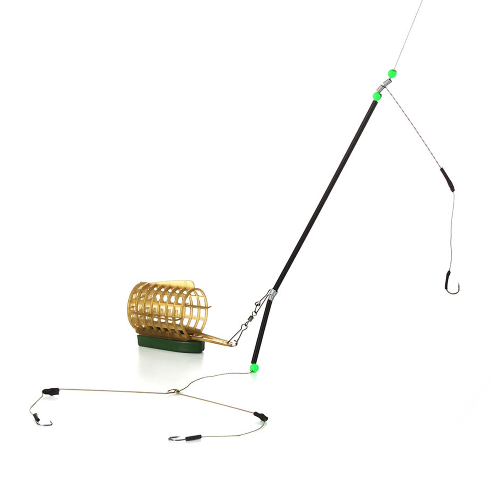String Fishing Group, 1 Set String Fishing Group with Three Hooks ...