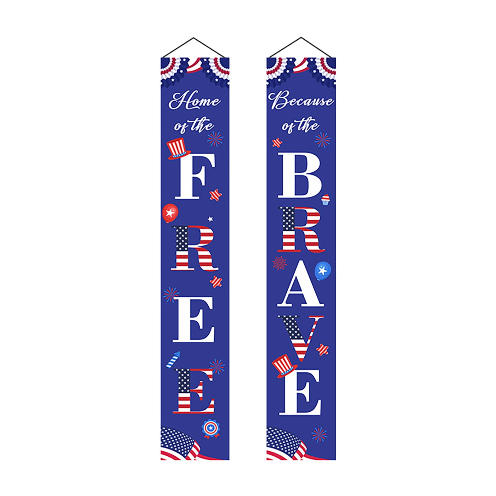 String of Flags Home Flag Pole Light round Flat for Crafts Banners for ...