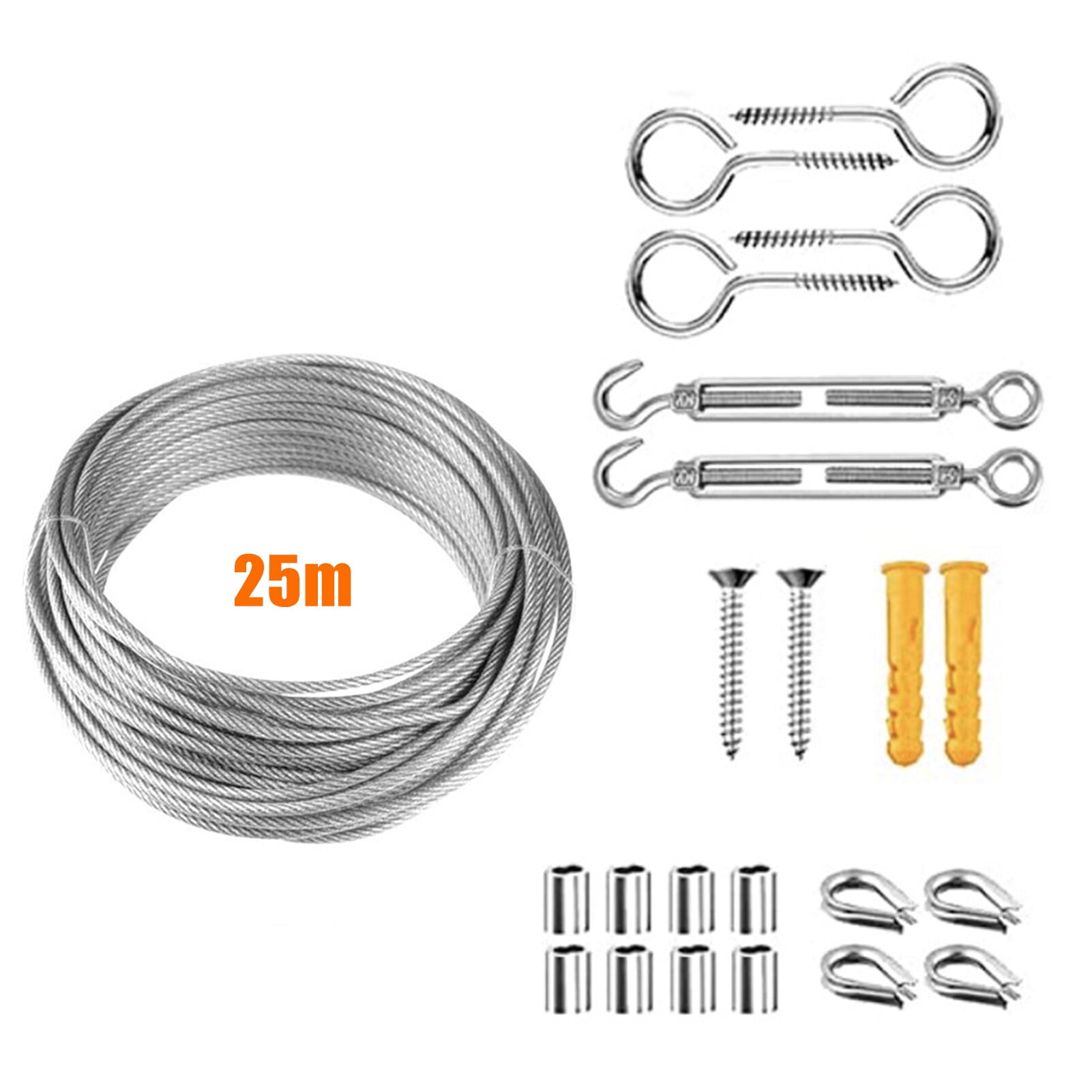 String Light Hanging Kit,Suspension Tool Steel Steel Wire Tool Indoors ...