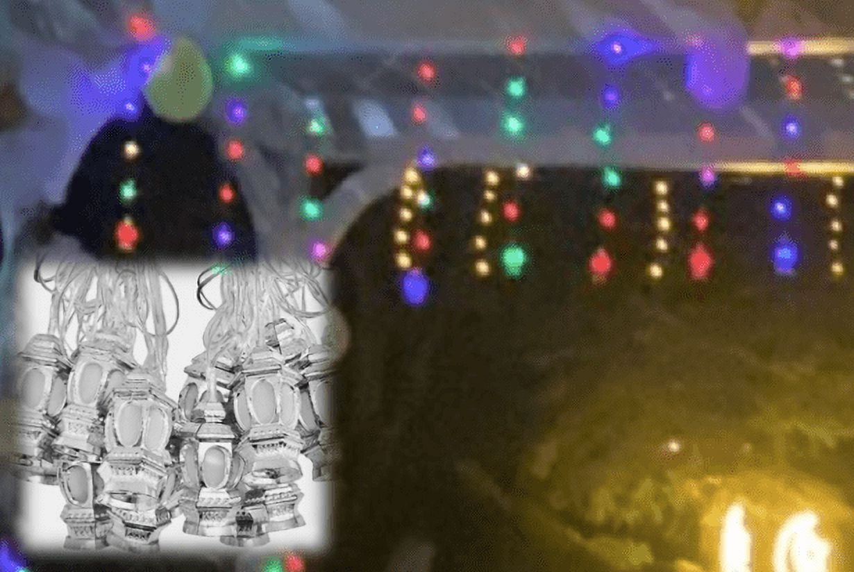 String Light Lantern Fanous Fanuus Ramadan Islamic LED Lights Holiday ...