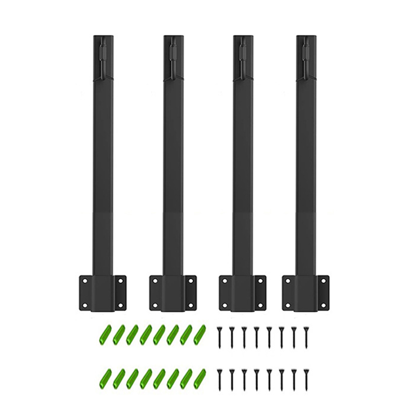 String Light Pole Freestanding Adjustable Easy to Install Outdoor ...