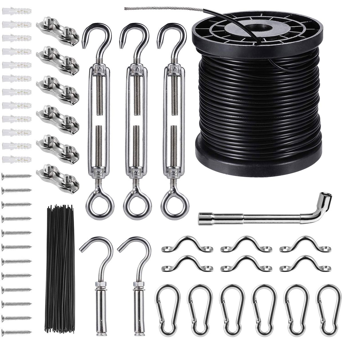 String Lights Hanging Kit Globe String Lights Suspension Kit Light ...