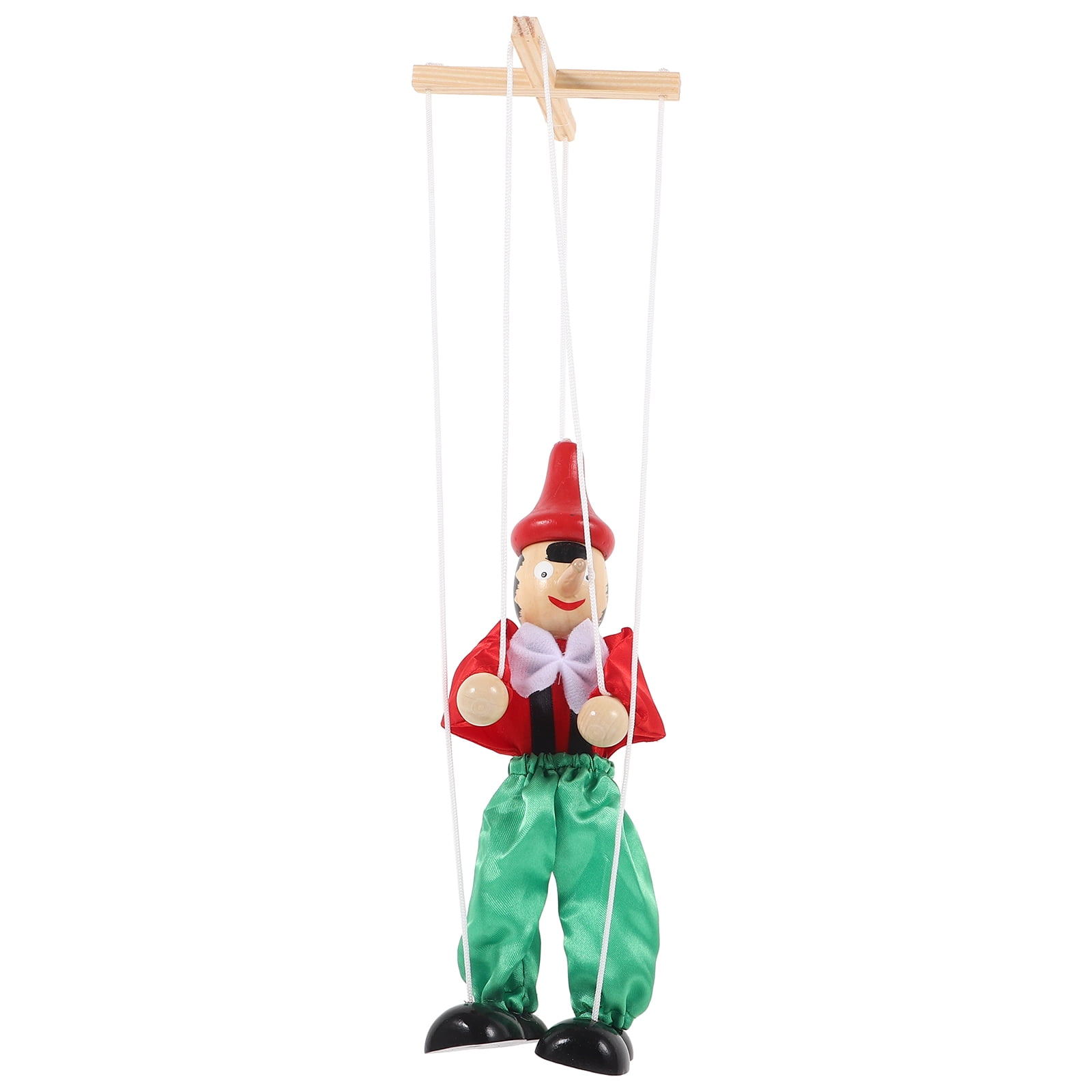 String Marionette Puppets for Clown Doll Toys Funny Doll Toy Pretend ...