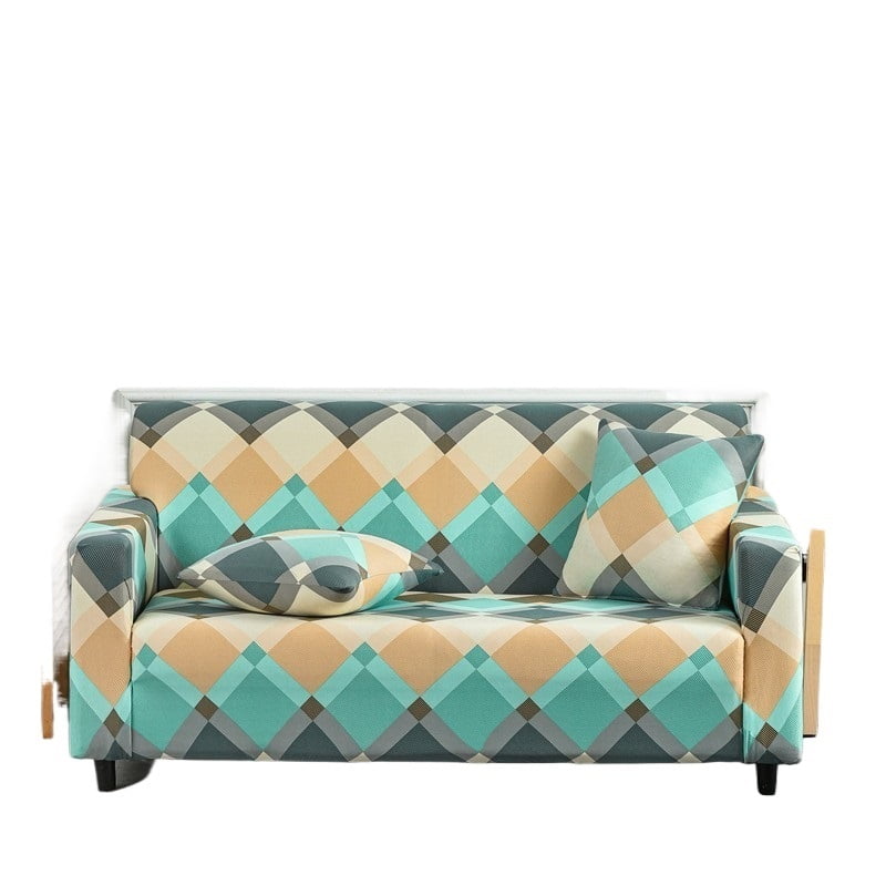 String Stretch Sofa Couch Cover For Living Room L Shaped Combination ...