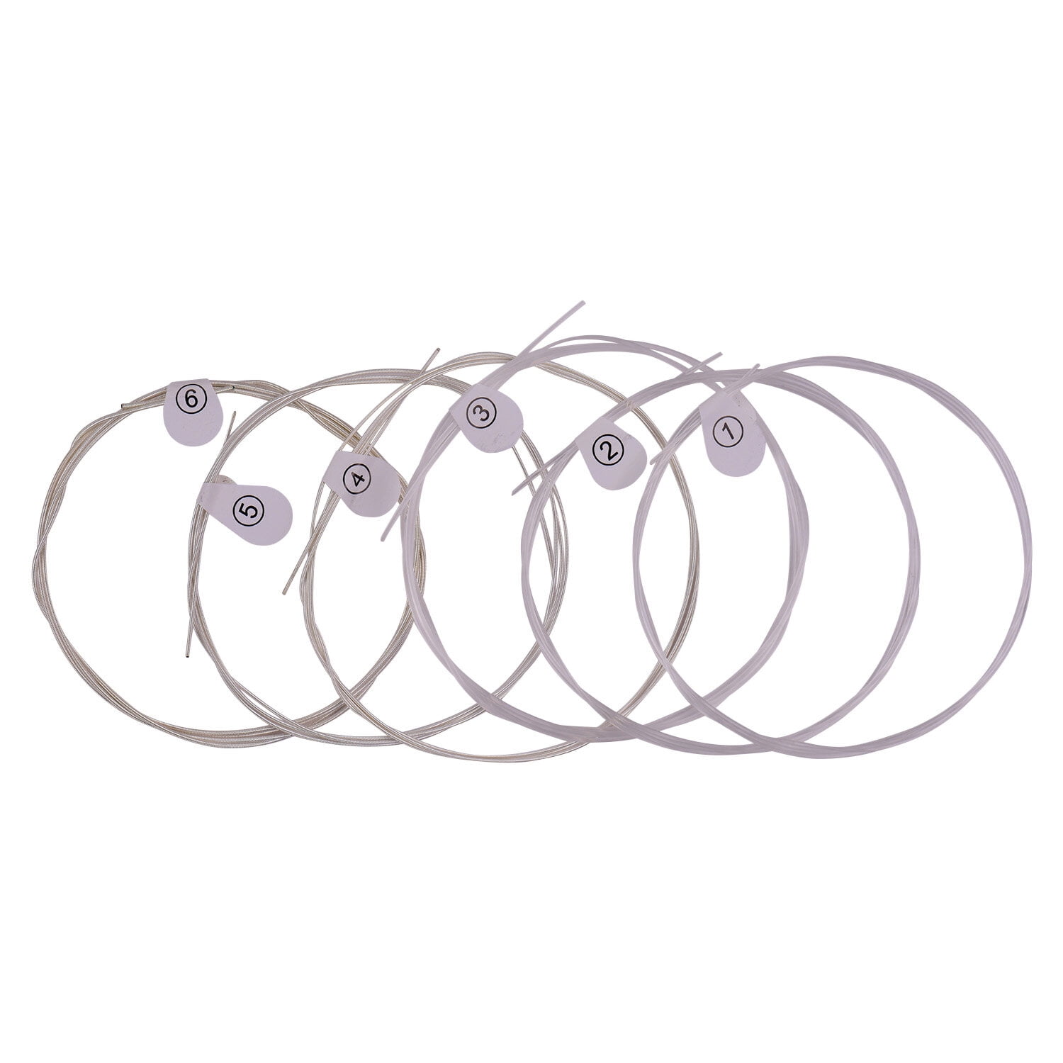 String,Tension Silver Wound Nylon -rust Set Of 6pcs Musical Set Of 6pcs ...