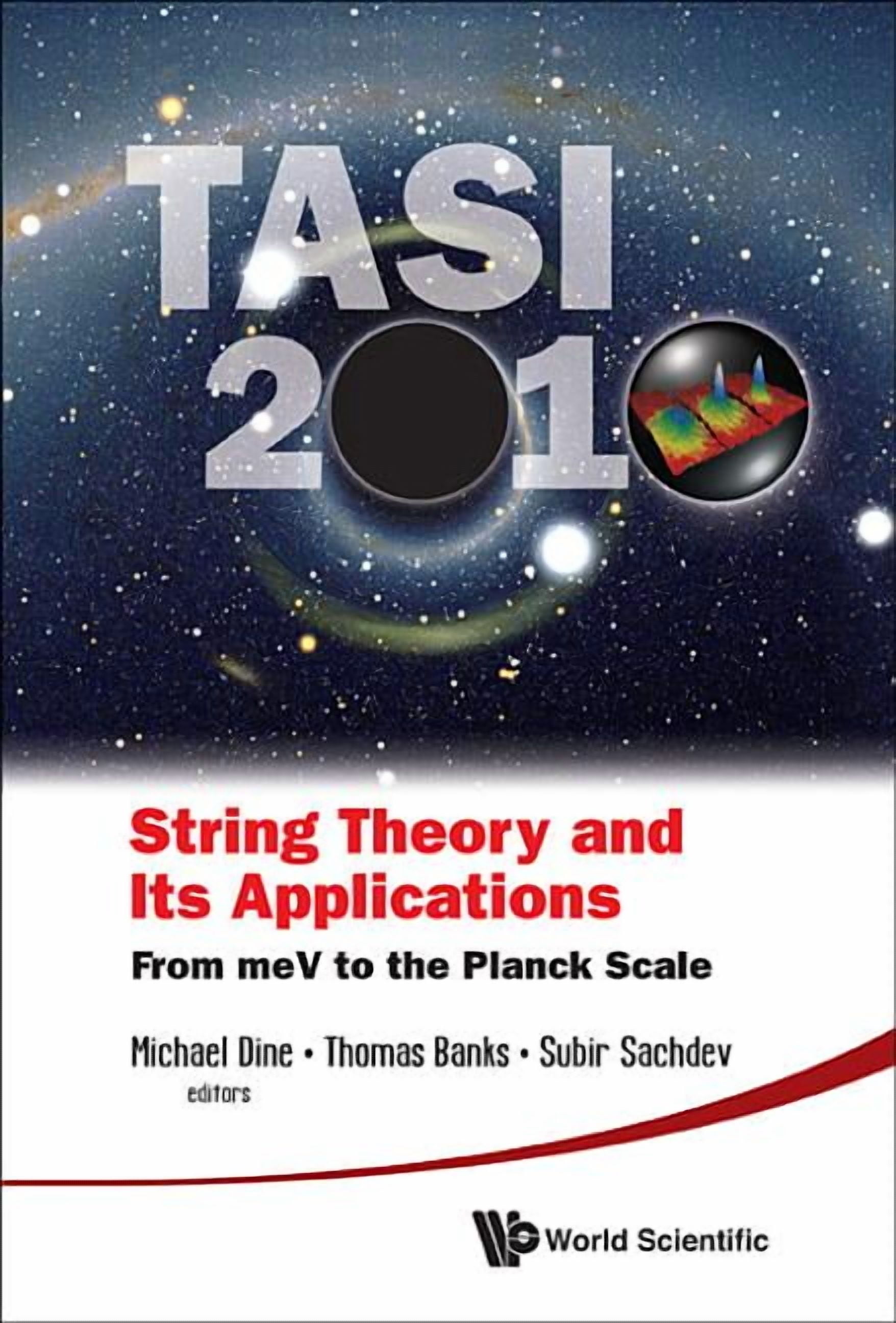 String Theory & Its Appl, Tasi 2010, (Hardcover) - Walmart.com