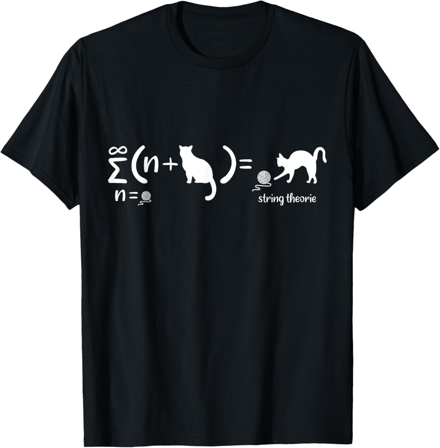 String Theory Science Nerd Physics Schrodinger's Cat T-Shirt - Walmart.com