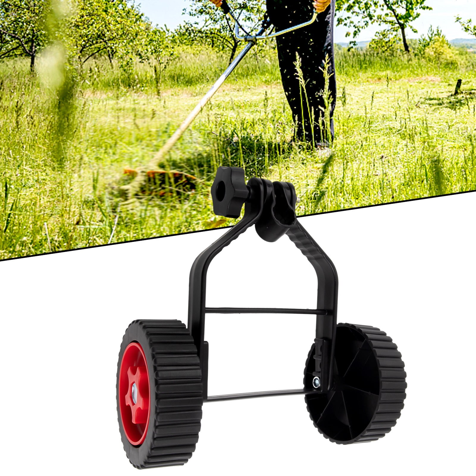 String Trimmer Grass Eater We Ed Cutter Adjustable Support Wheels Set ...
