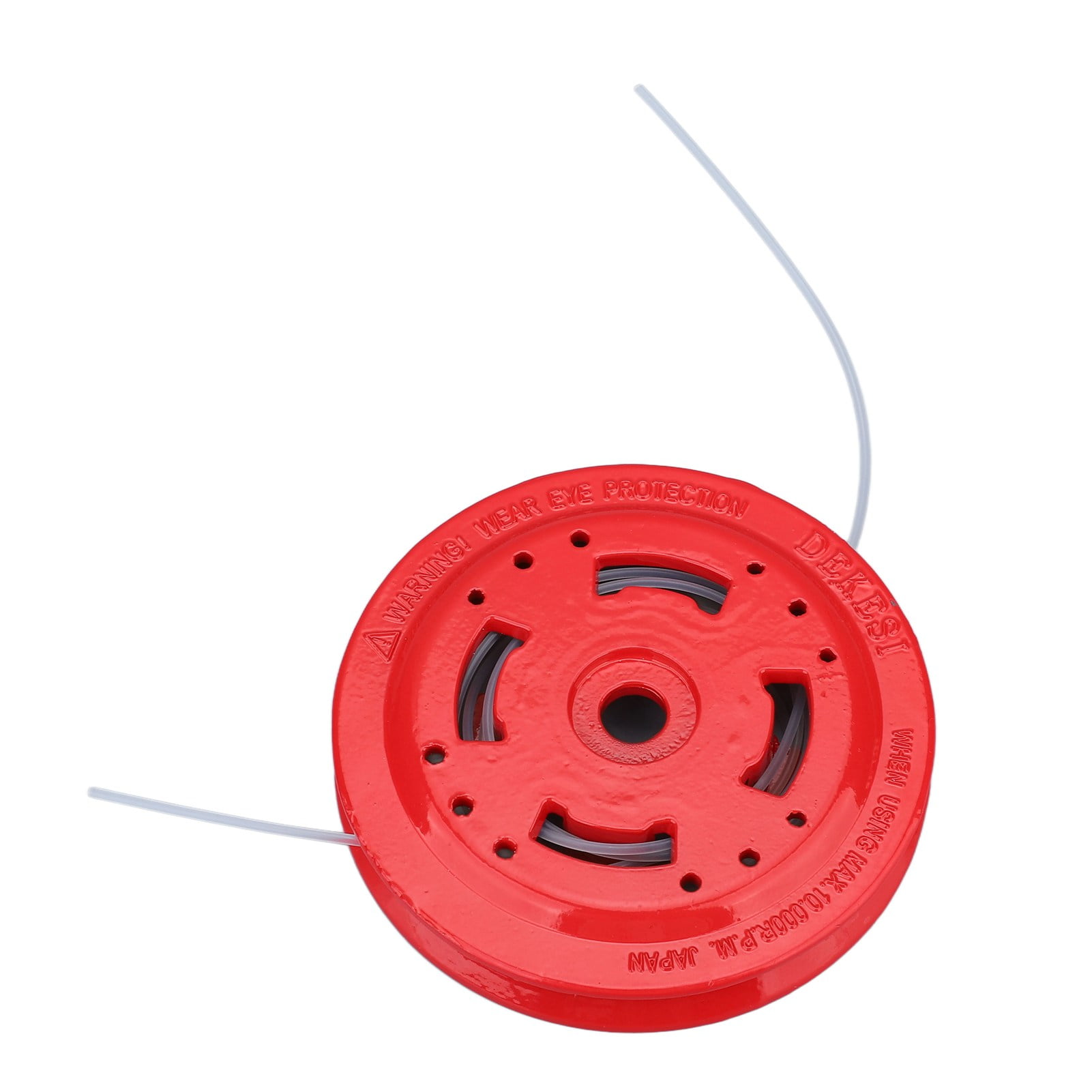 String Trimmer Head Universal Red Iron Lawn Mower Weeder Trimmer Head ...