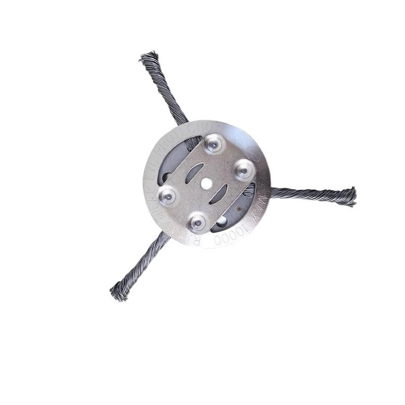 String Trimmer Replacement Head 6" Blades Weeding Disc Brush Steel Wire ...
