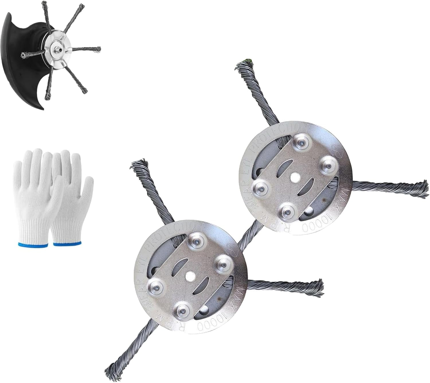 String Trimmer Replacement Head, Universal Steel Wire Trimmer Head ...