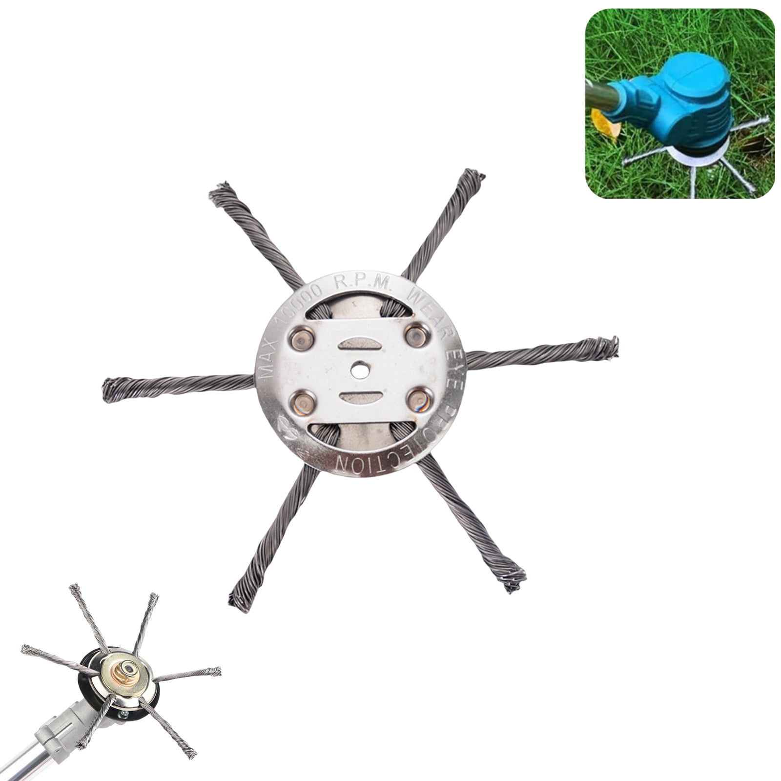 String Trimmer Replacement Head,Universal Steel Wire Trimmer Head for ...