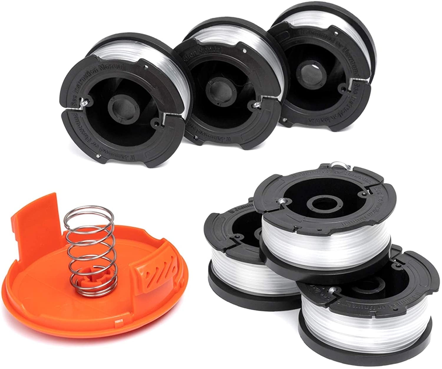 Black & Decker AF-100 Weed Eater String Trimmer Spool Replacement, .065 ...