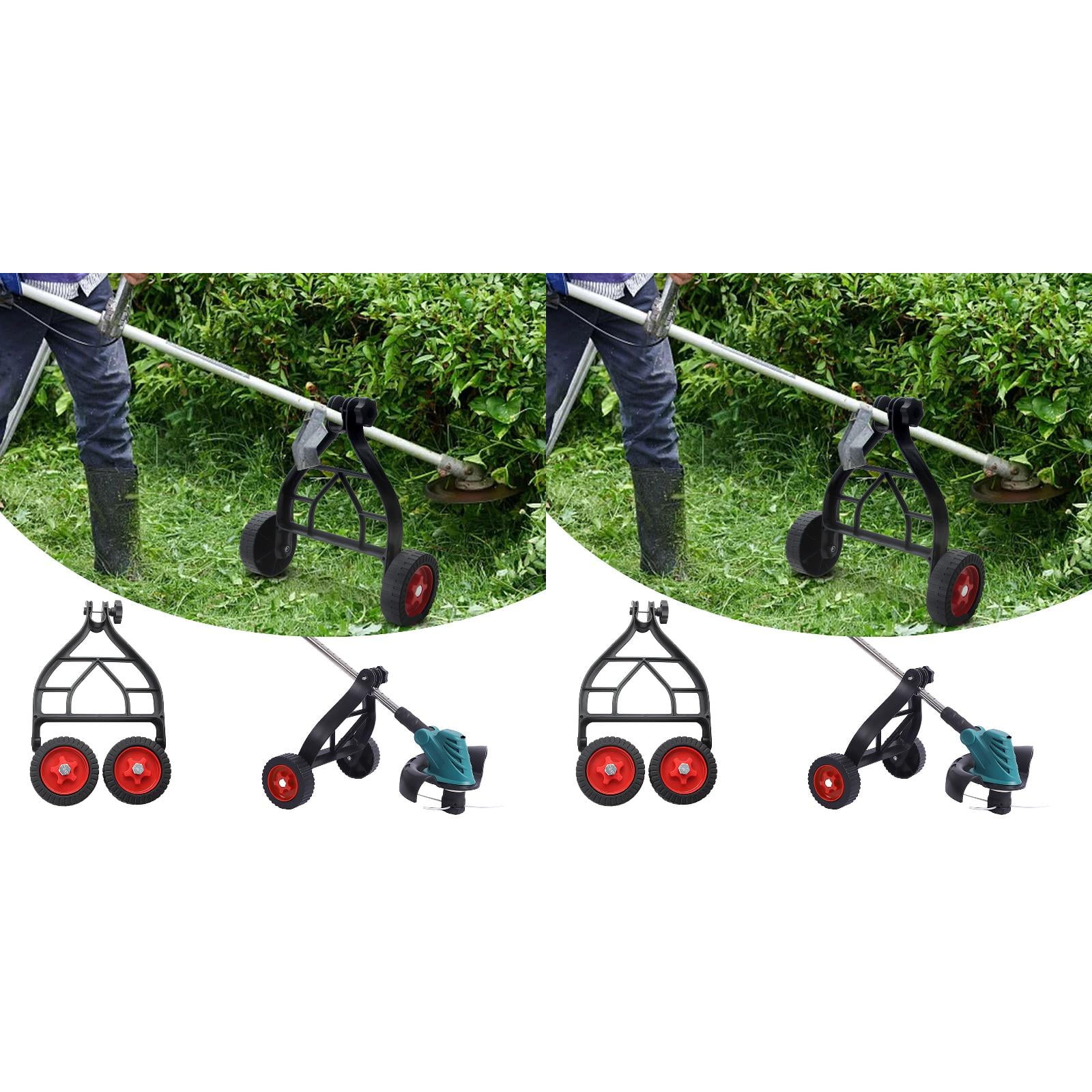 String Trimmer Support Wheels Attachment Wheels Auxiliary Walk Behind ...