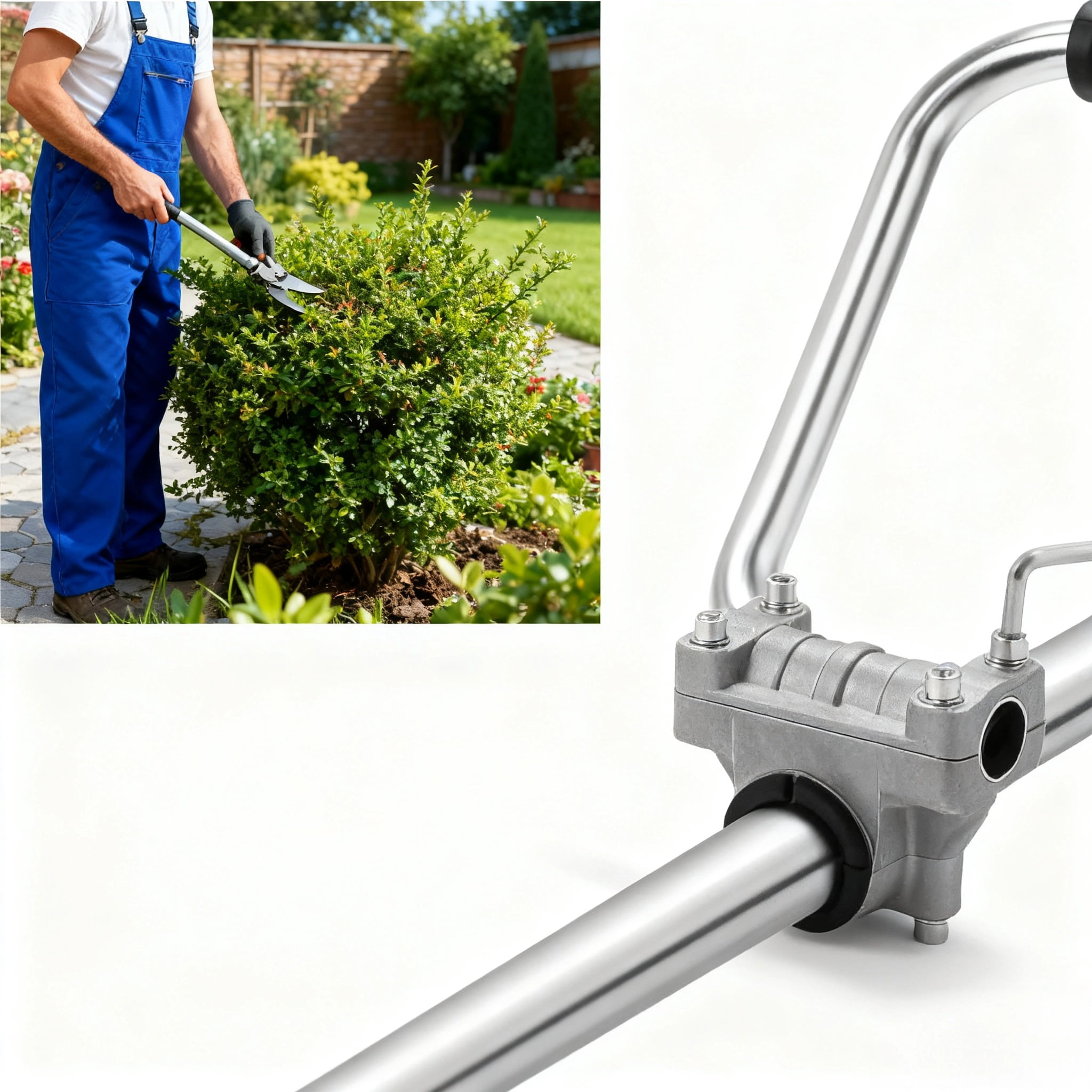 Ergonomic Trimmer Grip, String Trimmer Handle with Bracket Clip, Weed ...