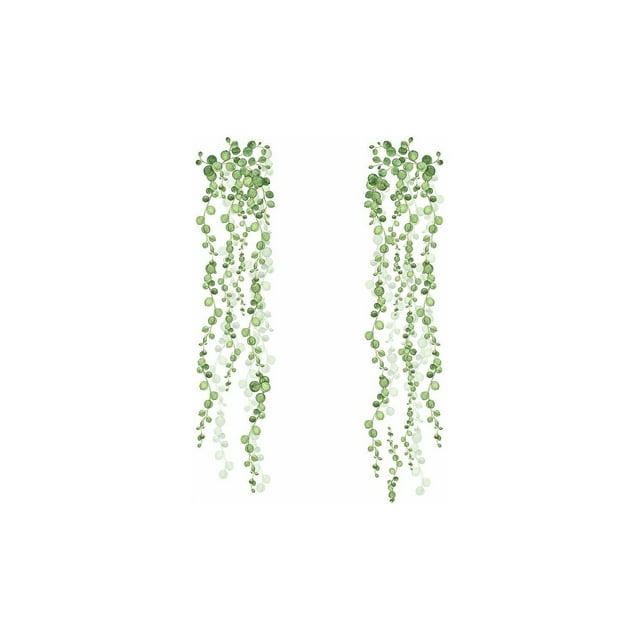 String of Pearls Vine Peel and Stick Wall Decals - Walmart.com