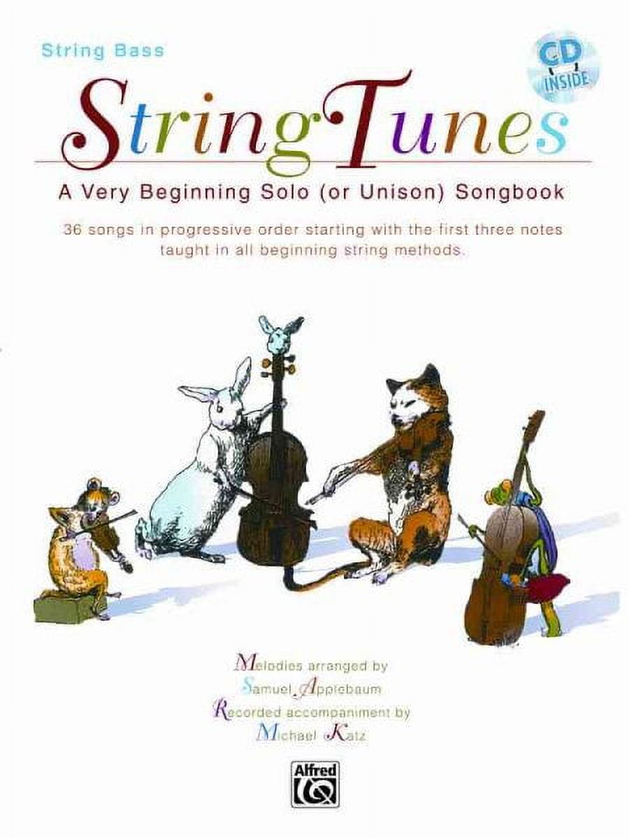 StringTunes -- A Very Beginning Solo (or Unison) Songbook: Bass, Book ...