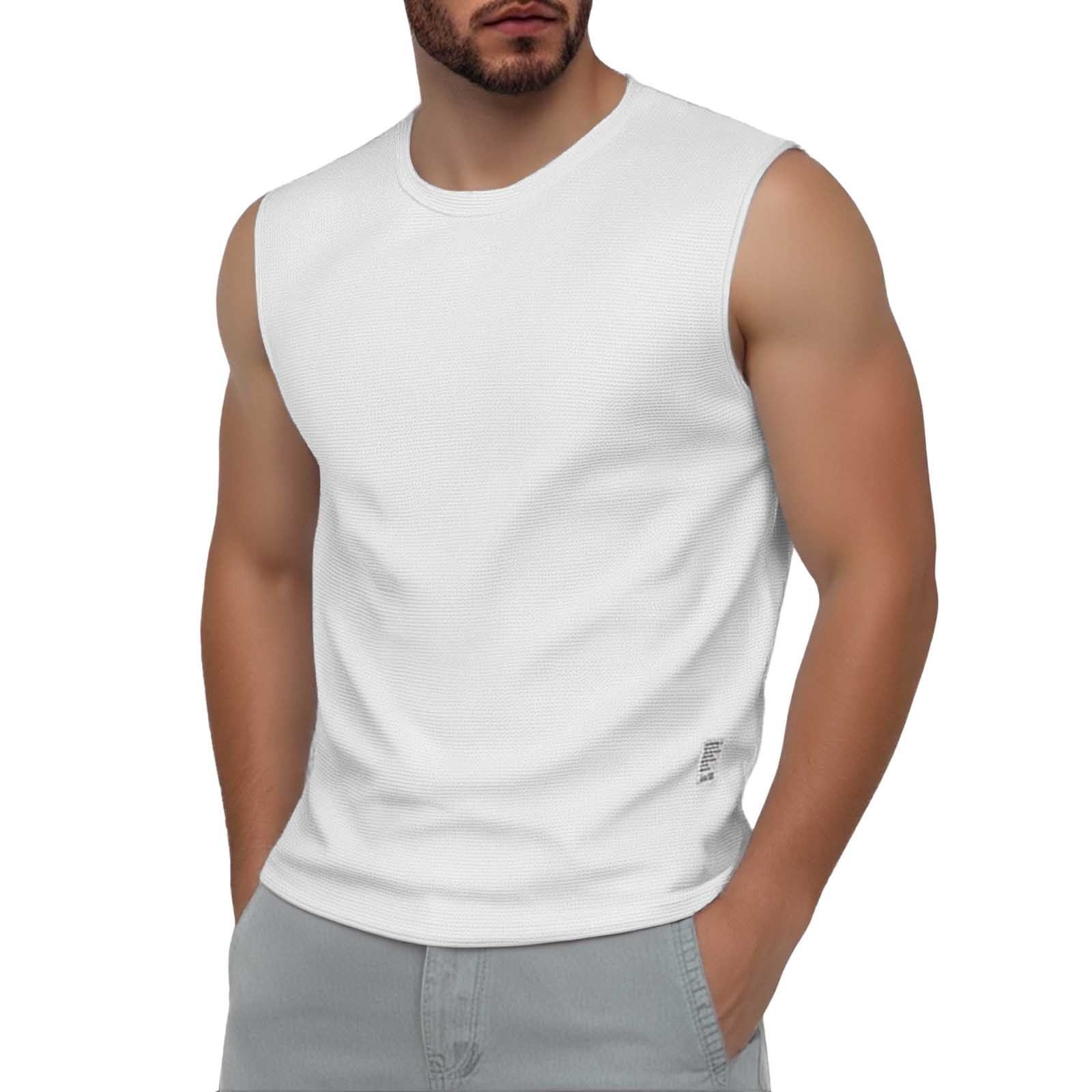 Stringer Tank Tops for Men Y-Back Lightweight Breathable Sleeveless ...