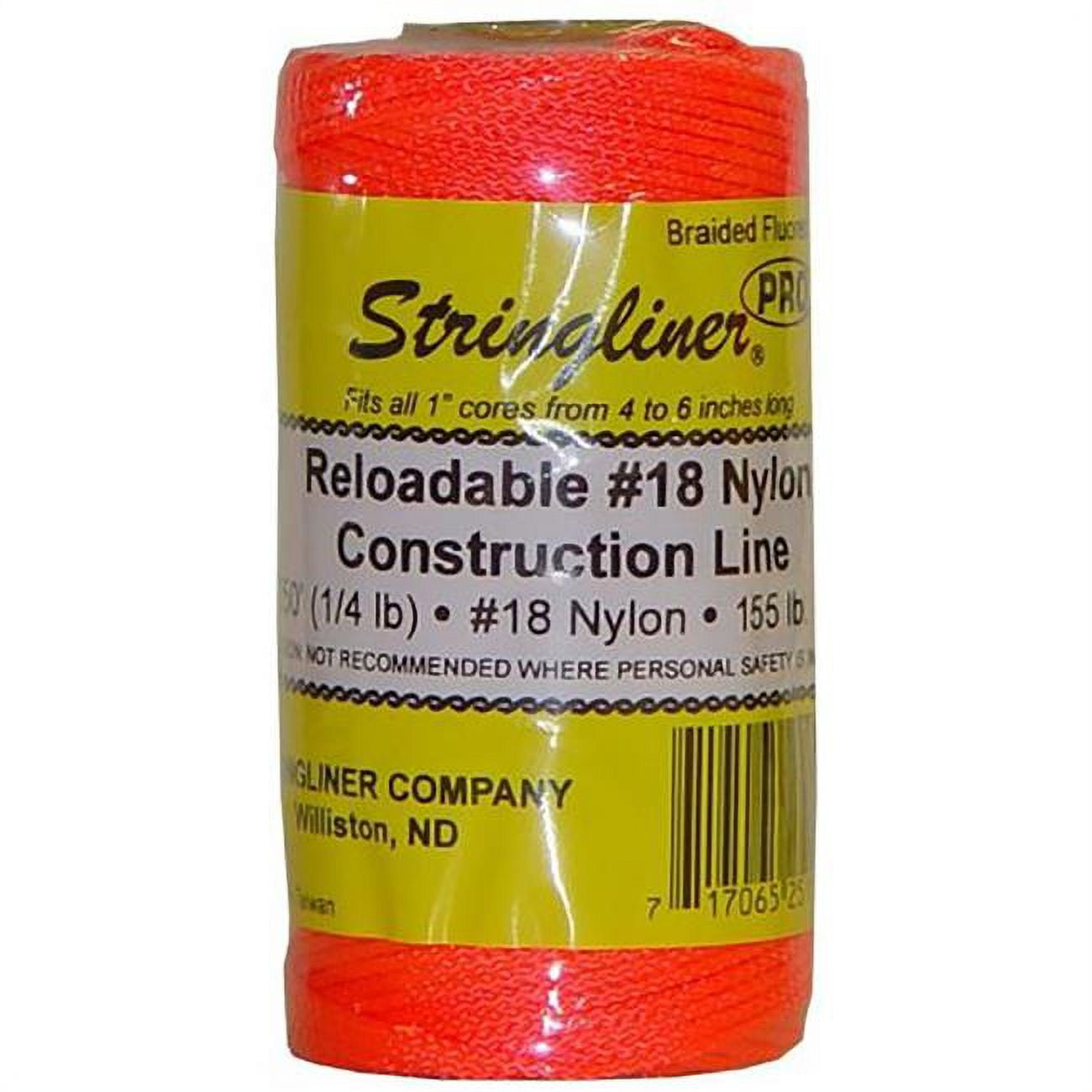 Stringliner 447515958 250 ft. Fluorescent Orange Stringliner Refill ...