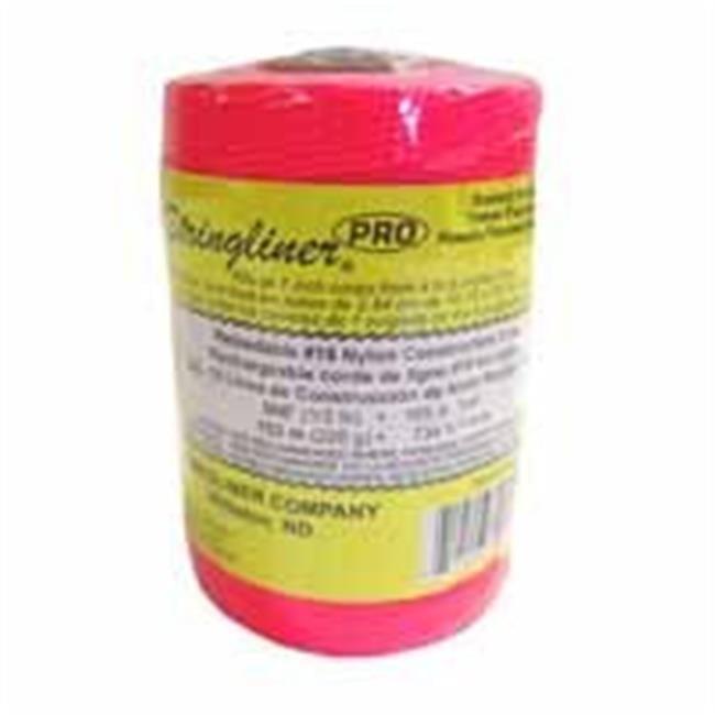 Stringliner By US Tape 35462 Twine 500 Foot Braid Fluorescent Pink ...