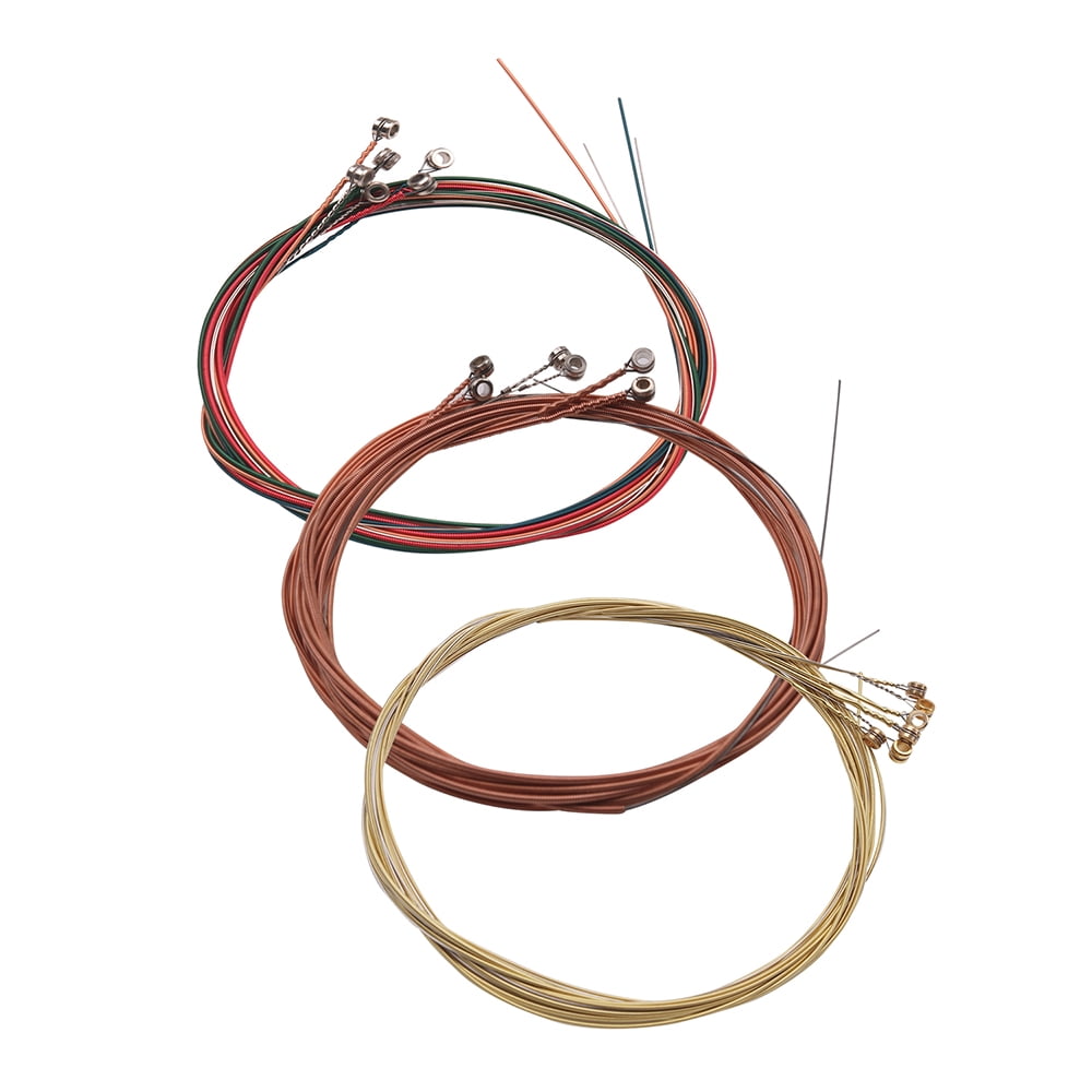 Strings,Copper Alloy Wound Set Stainless Steel Wound 6pcs/set (.007 ...