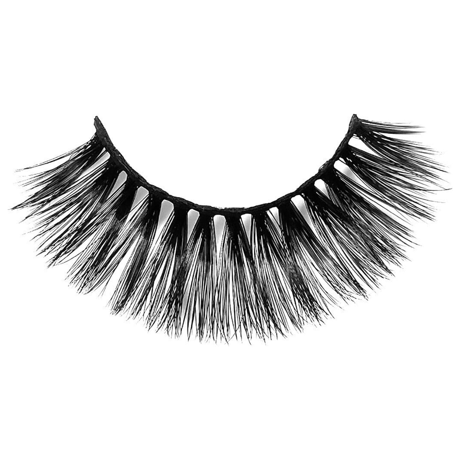 Strip Glue Liner 8d Lashes 15mm Eyelashes Individuals Pack Natural ...