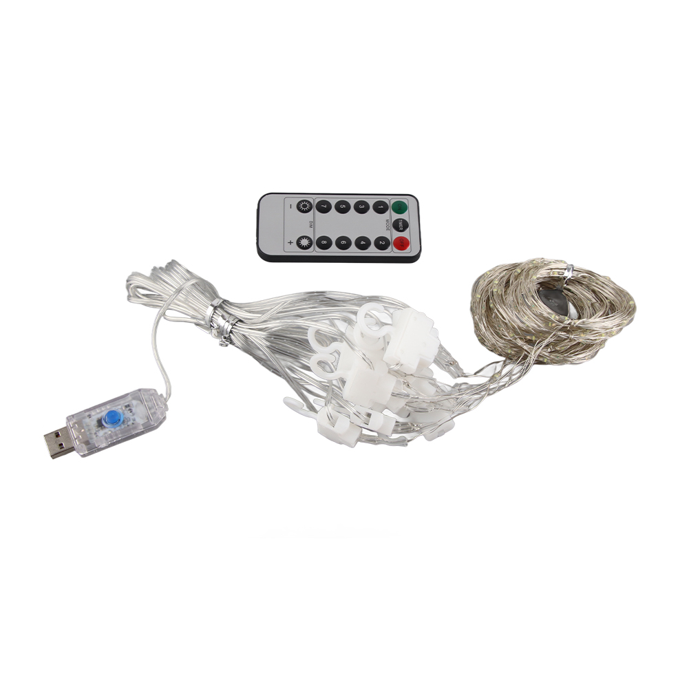 Strip Light Remote Control LED USB Power Supply 8 Modes Home Decoration ...