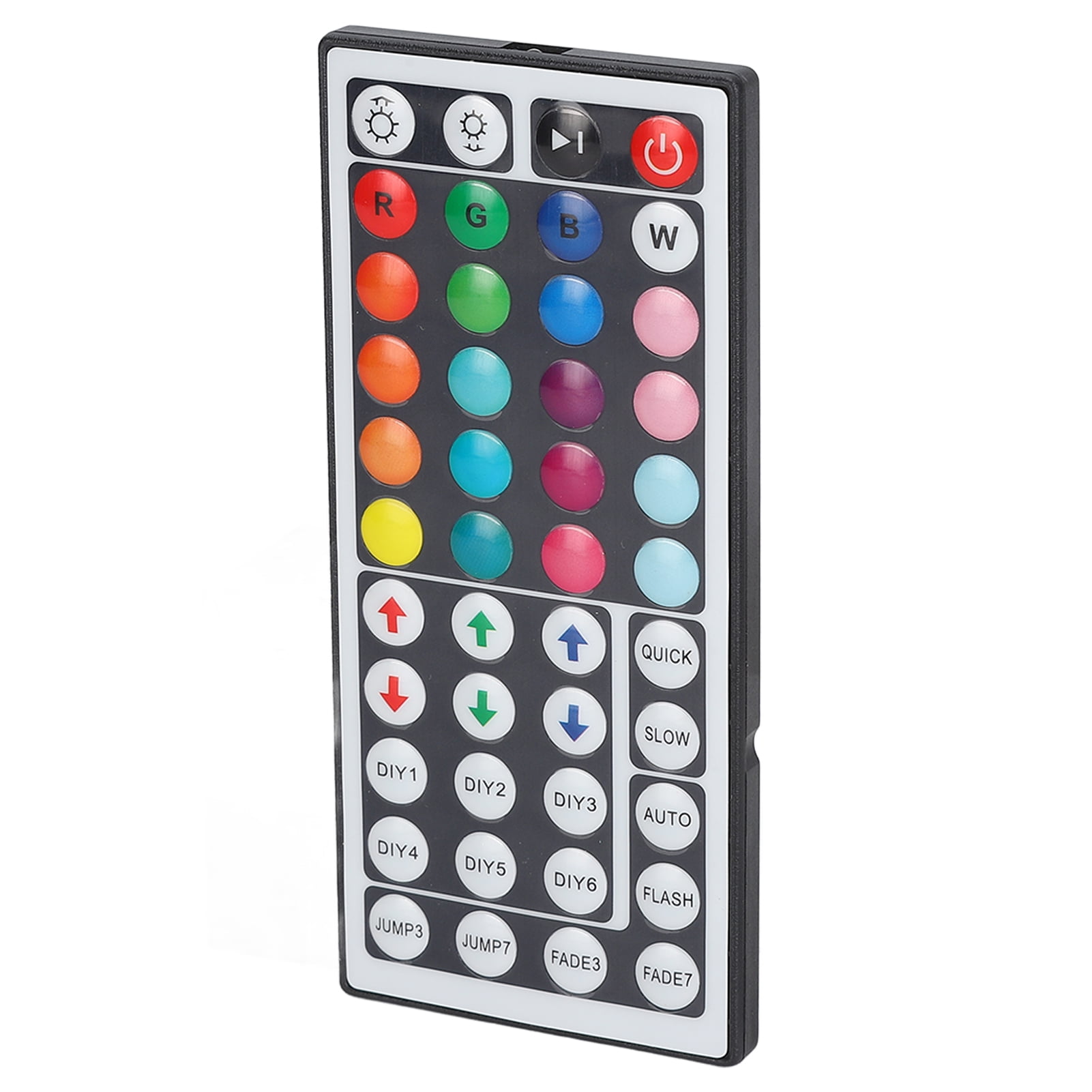 Strip Light Remote Controller,44 Key LED Remote Controller Colourful ...