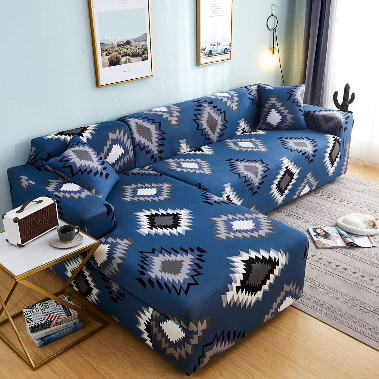 Strip Pattern Stretch Elastic Sofa Covers for Living Room Needs Order ...