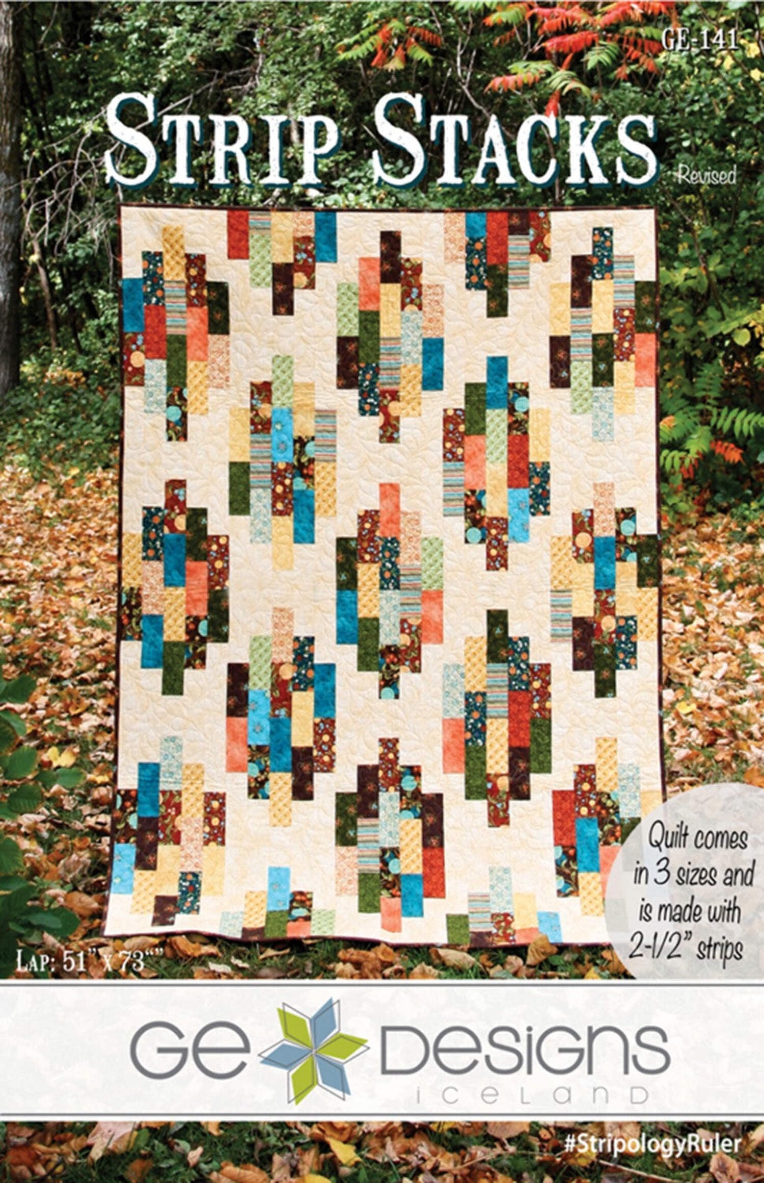 Strip Stacks Quilt Pattern by GE Designs - Walmart.com