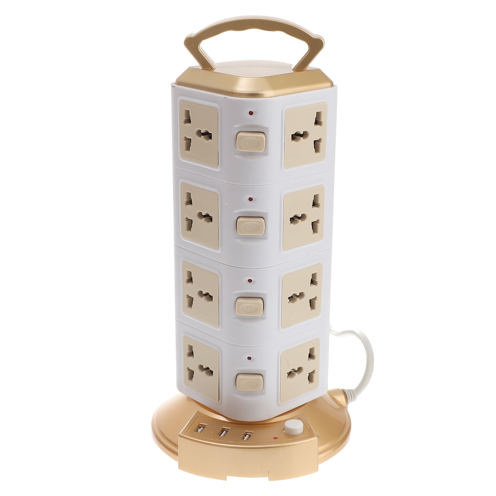 Strip Vertical Multi Sockets Universal Outlets Plug Socket with USB ...