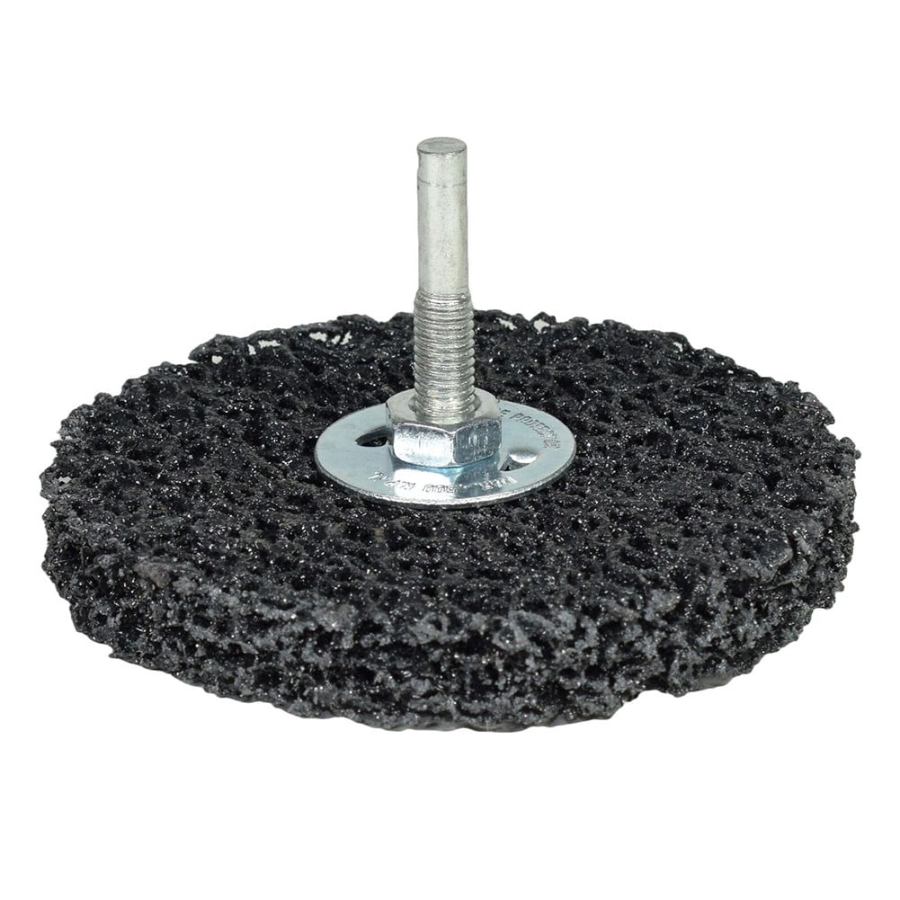 Strip Wheel Paint Rust Remover 6mm Shank Clean Angle Grinder Discs 100 ...