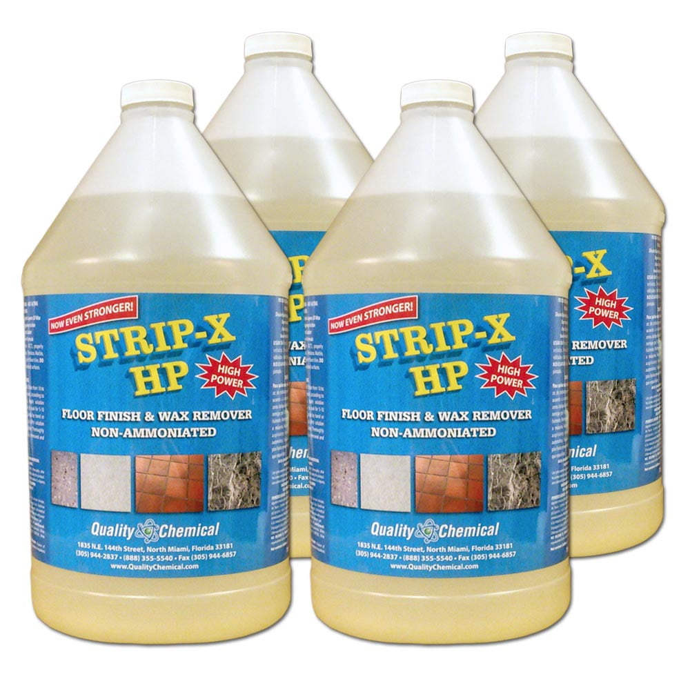 Strip-X H.P. High Power, Low Odor Floor Stripper - 4 gallon case ...