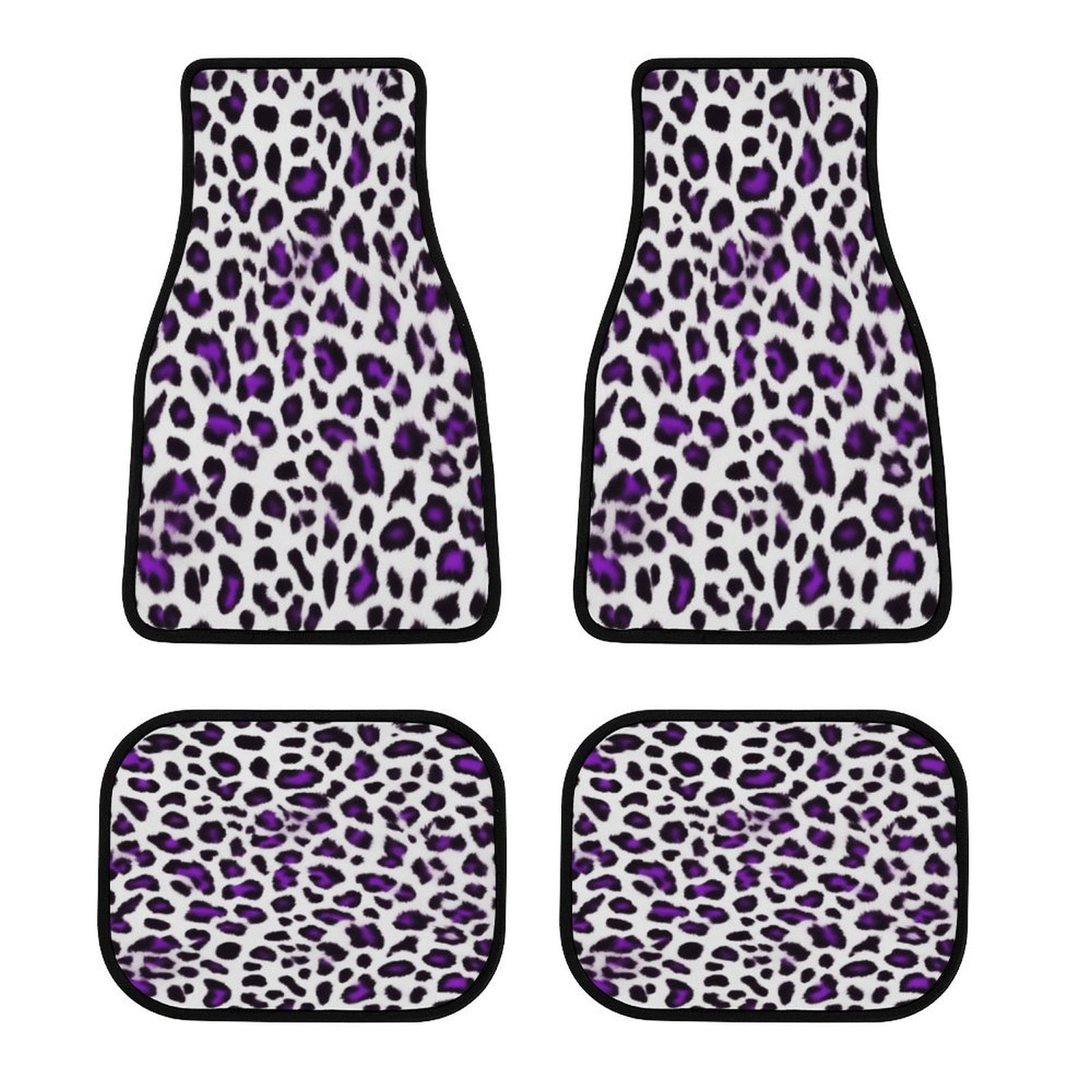 Stripe Car Floor Mats 4 Pieces Car Floor Mats Full Set, All Weather ...